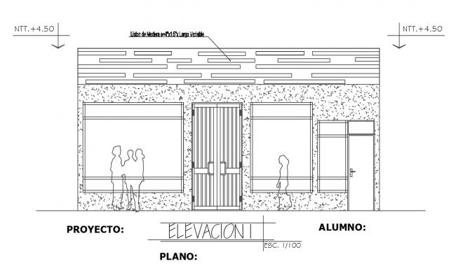 Bank Floor Plan With Furniture Layout Drawing Dwg File