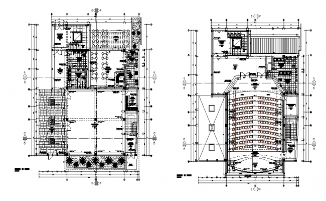 Stage Dwg Block For Autocad Designs Cad