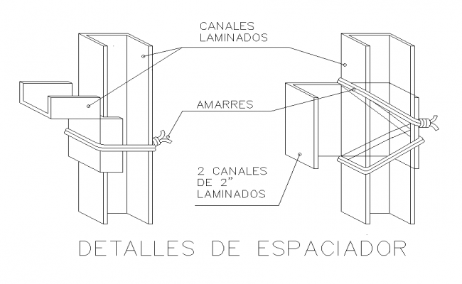 Channel detail drawing. Download Now | CADBULL