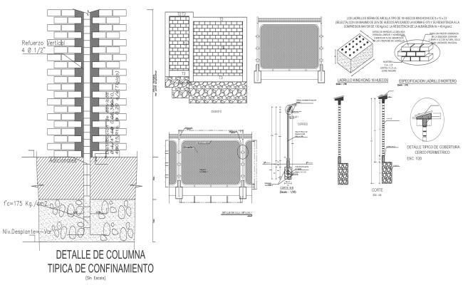 Precast Reinforced Concrete Wall Dwg Block For Autocad Designs Cad