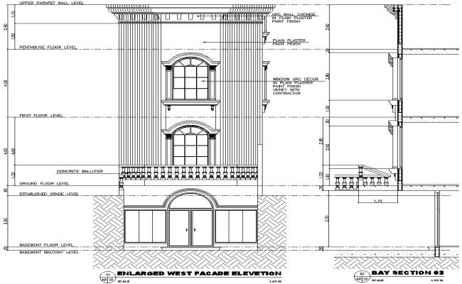 Apartment Lobby Design Plan Cad Drawing Cadbull