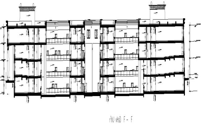 Library Of University Elevation And Sectional Details Dwg Main