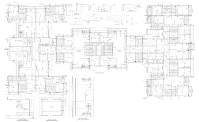 Details Of Slab Reinforcement Plan AutoCAD Dwg File