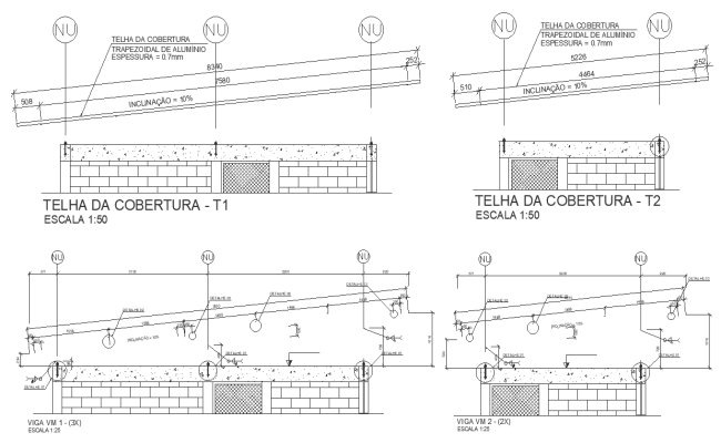 Section And Elevation Of Wall Design With Reinforcement Details In Autocad 2d Drawing Cad File