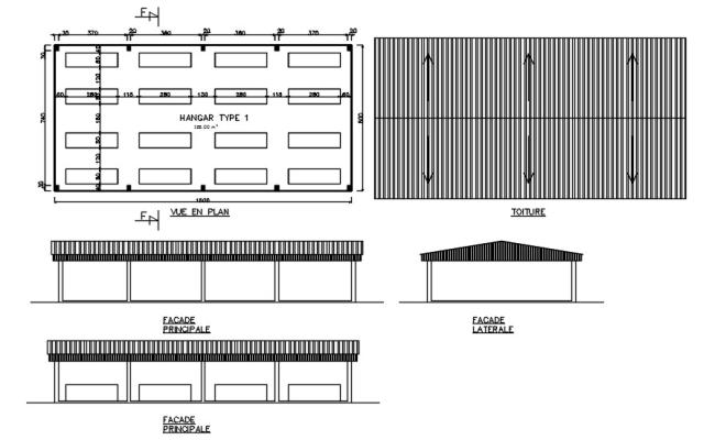 Shop Front Elevation Drawing with Glass Display Details