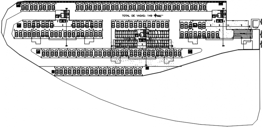 basement parking floor plan layout