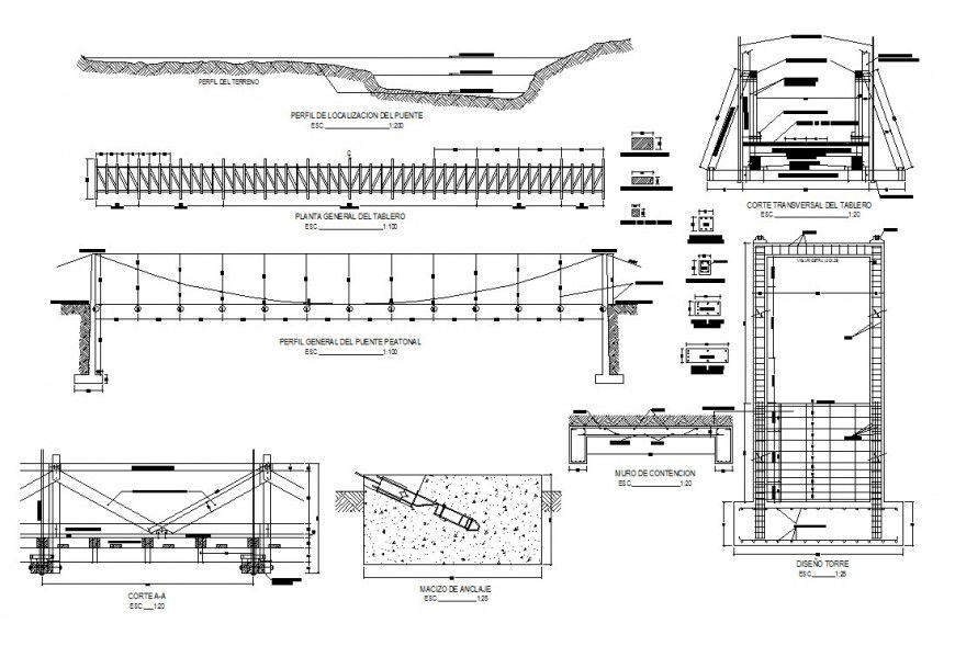 profile drawing construction