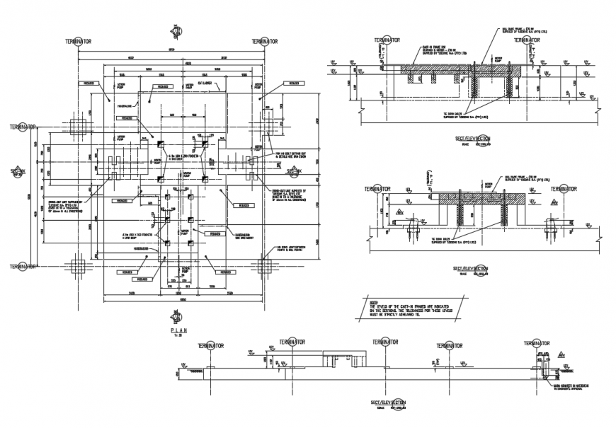 concrete plan example