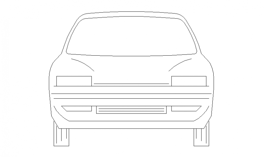 car front elevation