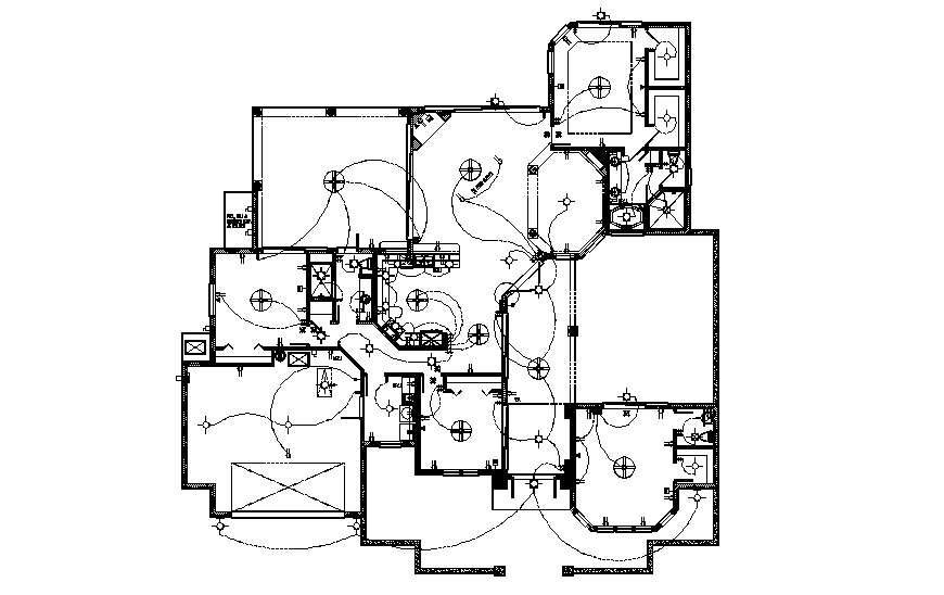 electrical floor plan drawing