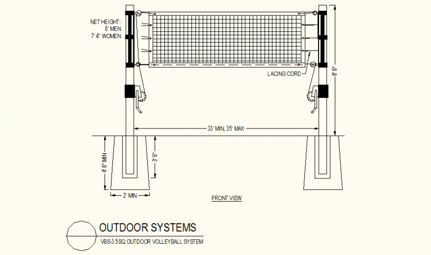 volleyball net description
