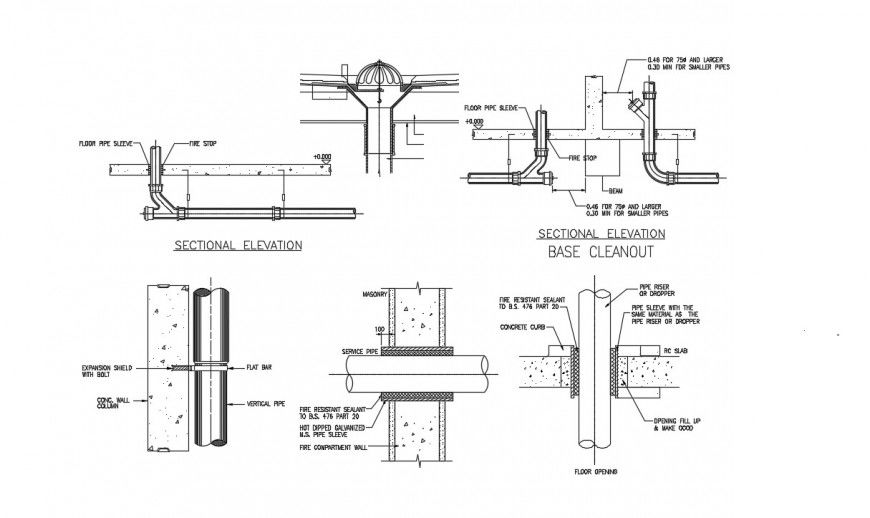 pipe clip cad