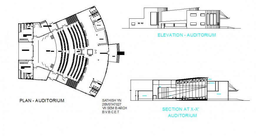 auditorium building plan