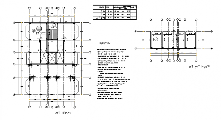 second floor framing plan sample
