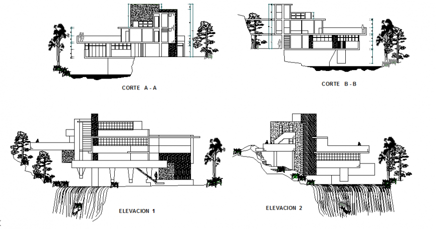 falling water plan analysis