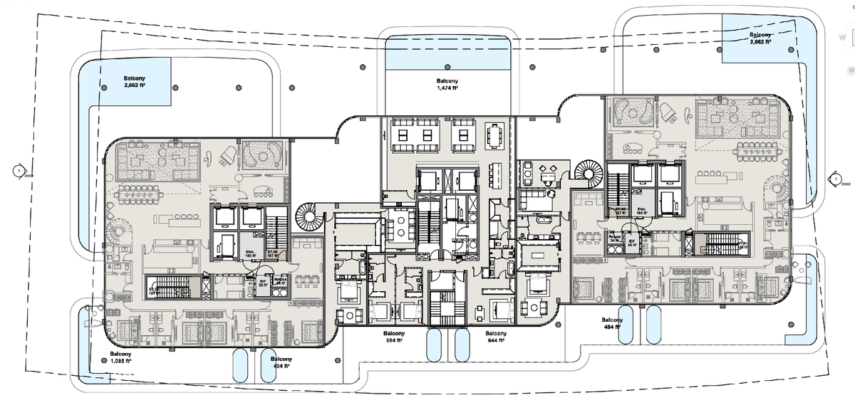 Ground Floor House Layout DWG with Room Dimensions