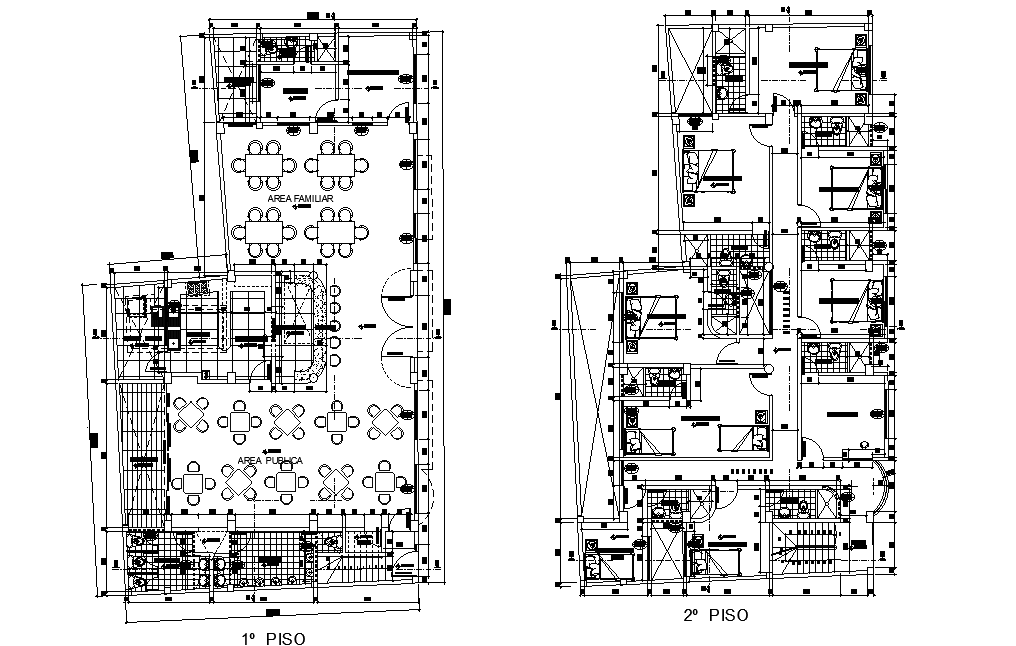 250 Square Meter Hotel Floor Plan AutoCAD Drawing Download Now|CADBULL