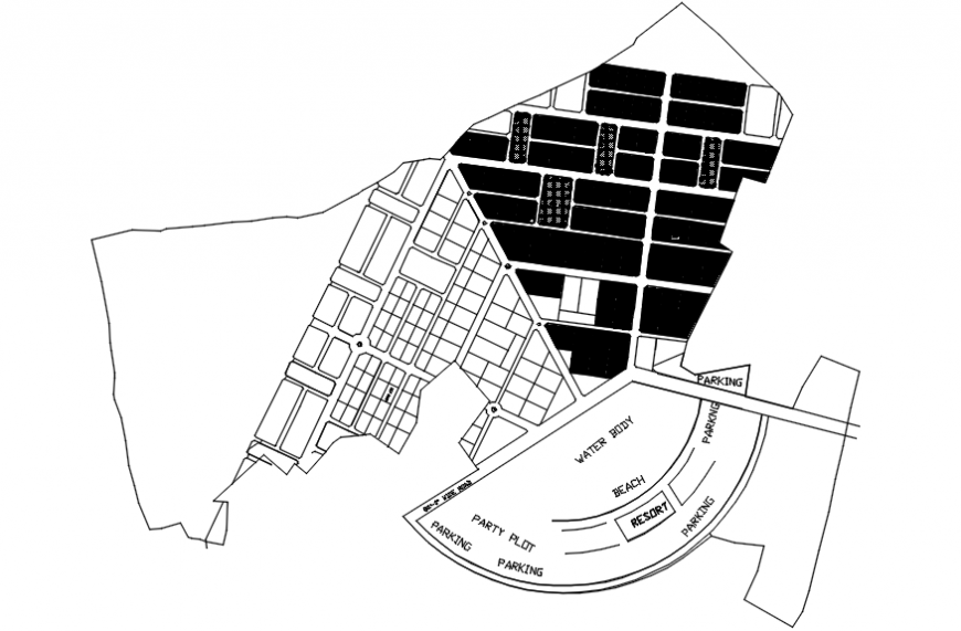 2d Cad Drawing Of Hatch Plot Autocad Software