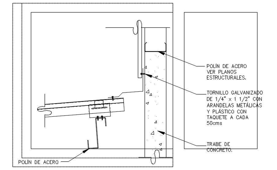 CANOPY SECTION design in AutoCAD 2D drawing, dwg file, CAD file