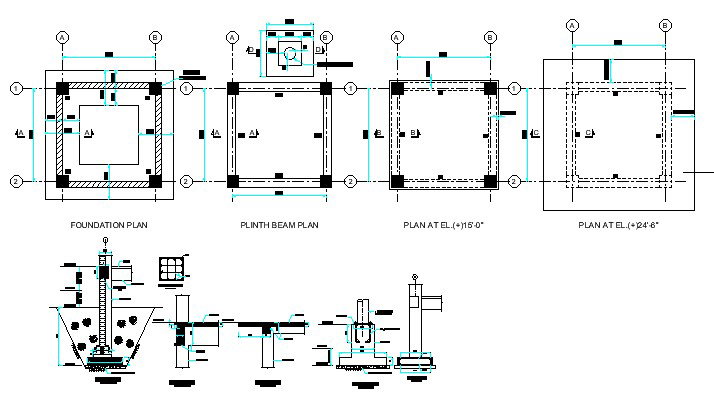 Enhance Your Project with Our Watch Tower Plan Autocad DWG File
