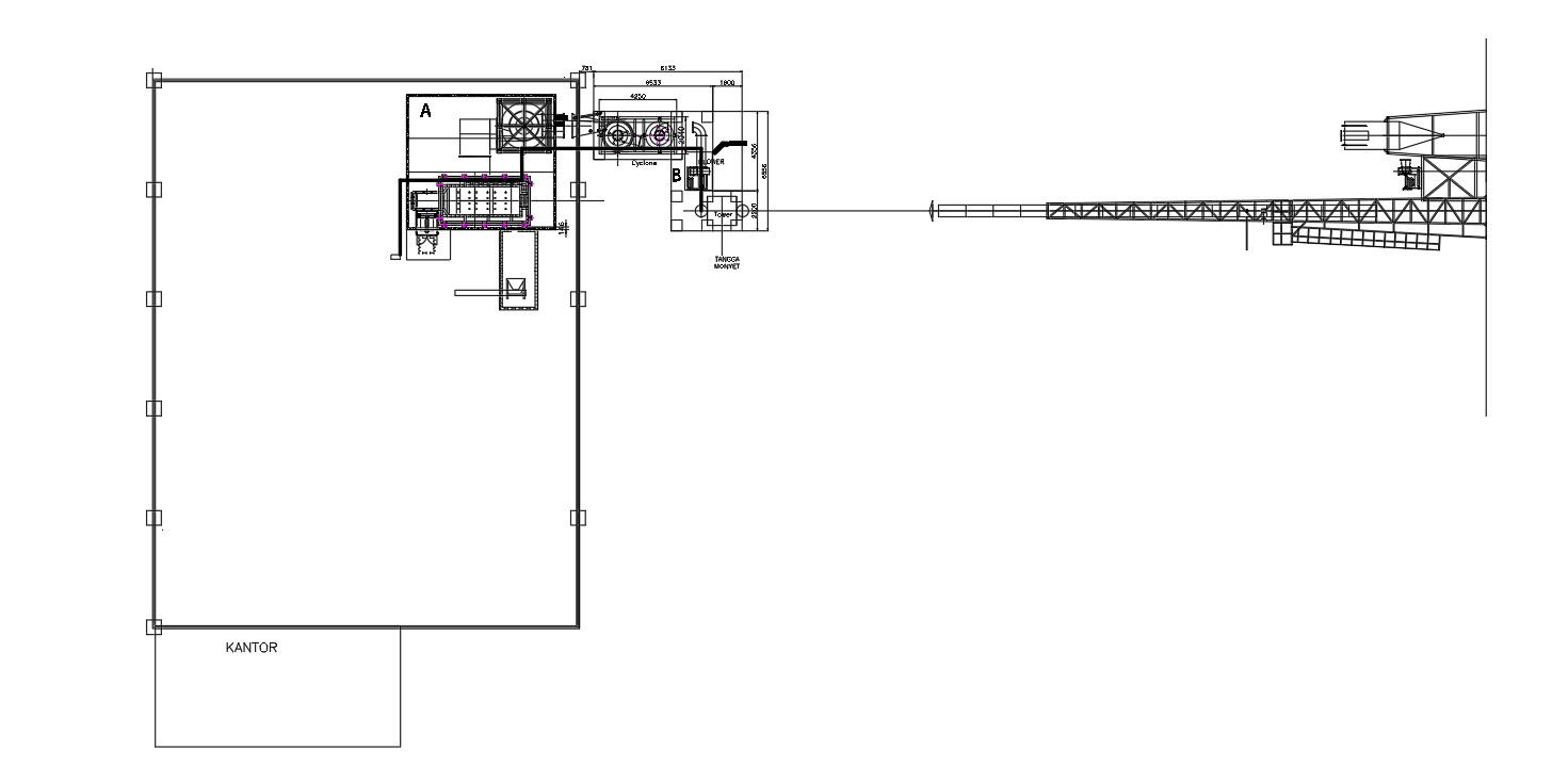 Factory Machine Design In Autocad Drawing Cad File Dwg File