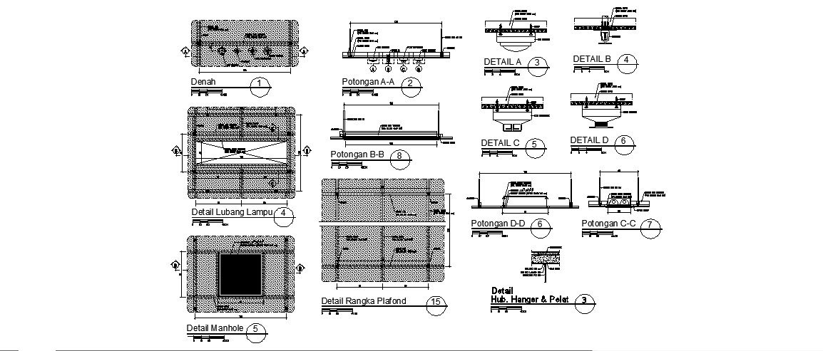 Cove Light Detail Drawing In Dwg File Cadbull