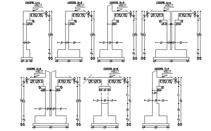 Footing Formwork Design In Detail Autocad 2d Drawing Cad File Dwg File