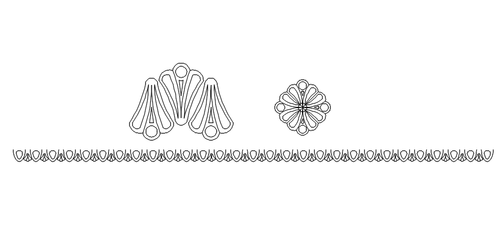 Jaali Design CAD DWG File Detailed Ornamental Blocks