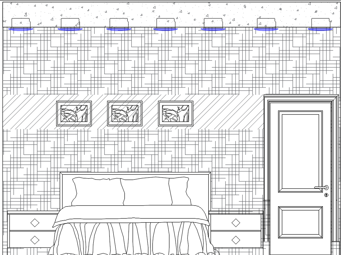 Master Bedroom Design cad drawing is given in this cad file. Download ...