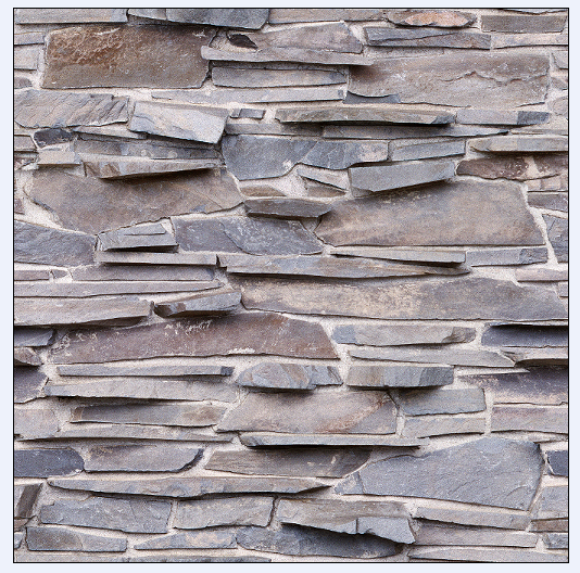 Modern type texture block of stone masonry