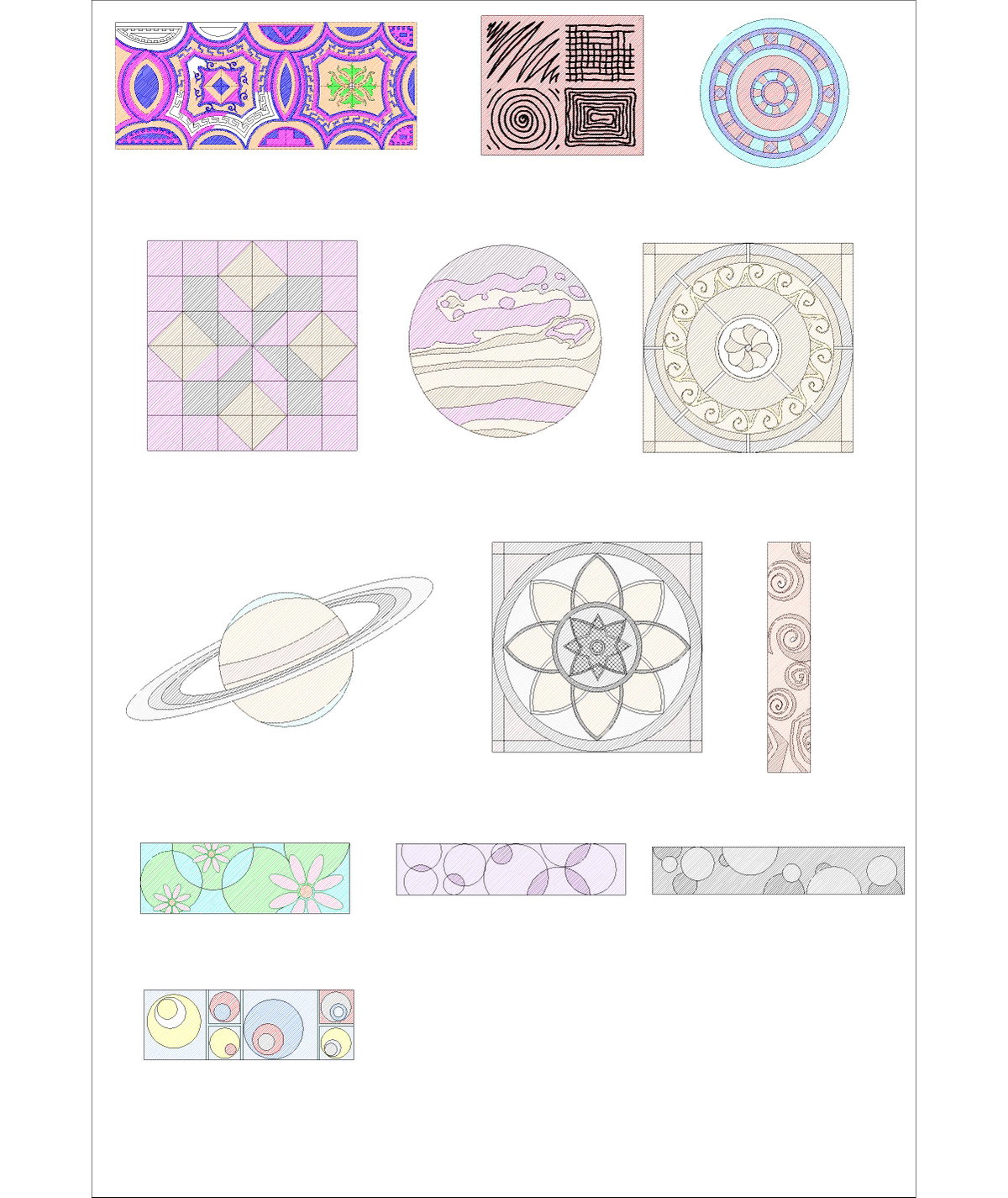 Rangoli Cad Blocks - 4
