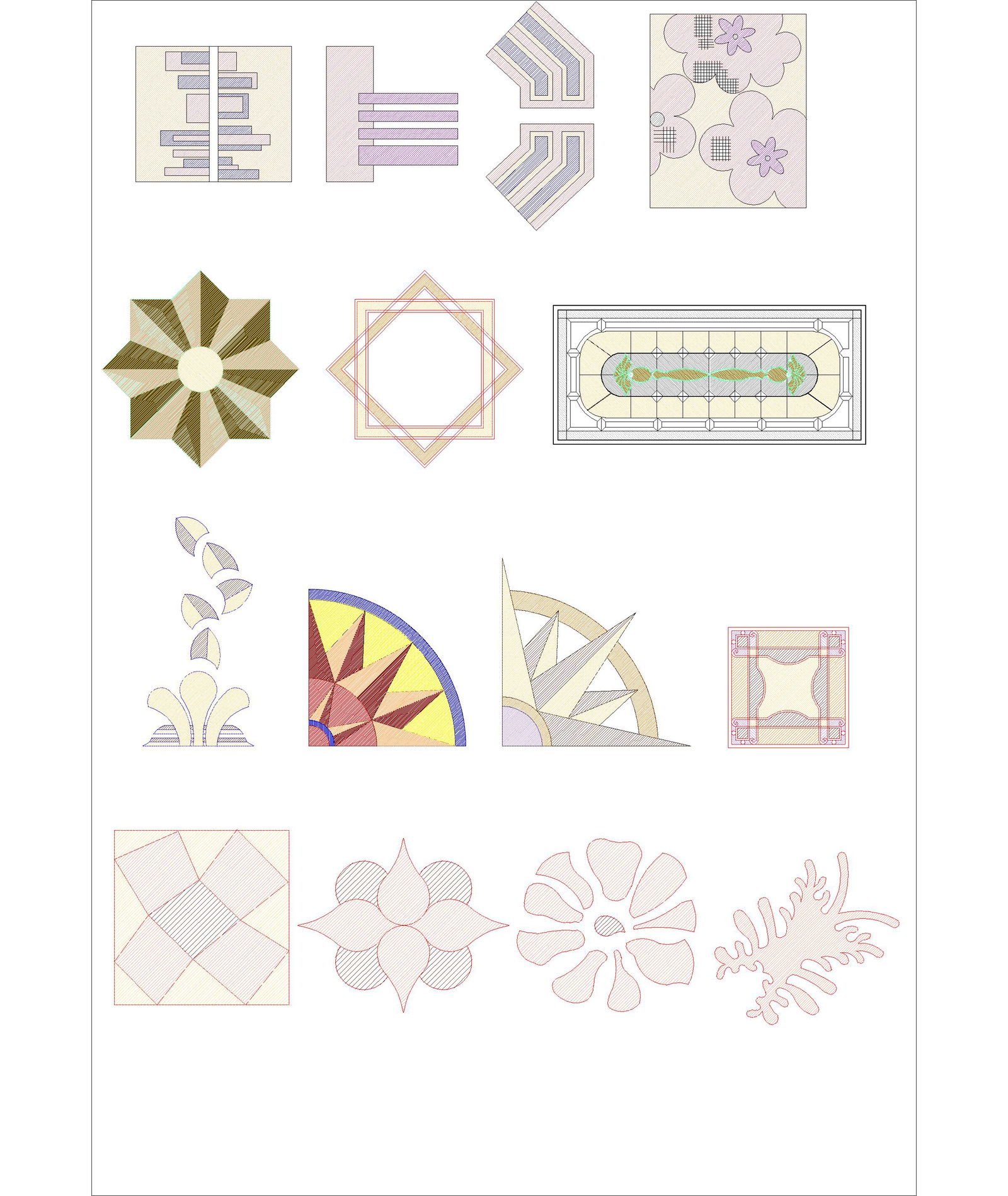 Rangoli Cad Blocks - 5