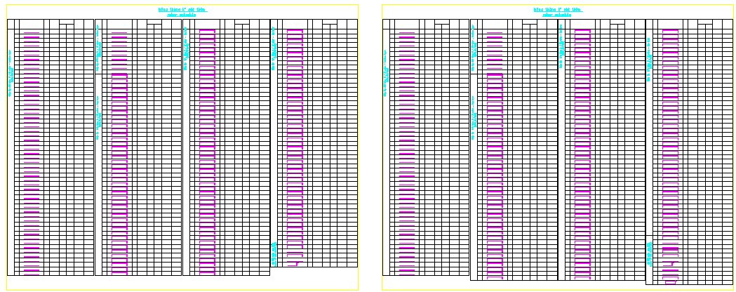 Rebar Schedule DWG CAD with Bar List and Structural Details