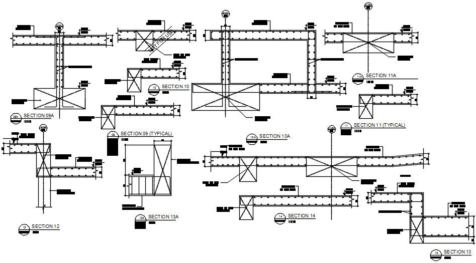 Structure Detail Of Reinforcement Drawing Provided In This Autocad Drawing File Download This