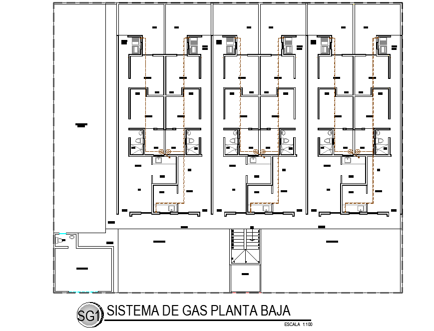 System gas house plan layout file