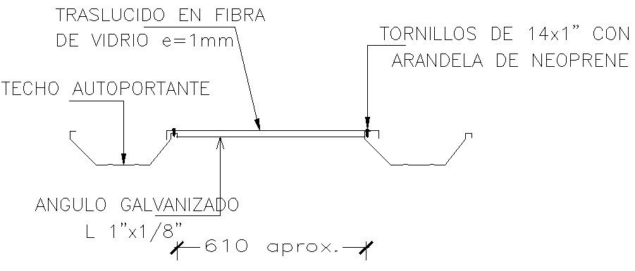 TRANSLUCENT COVERAGE FIX design in AutoCAD drawing, dwg file, CAD file