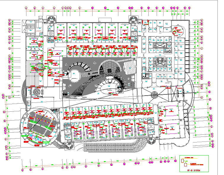 AutoCAD Electrical Lighting and Power Distribution DWG