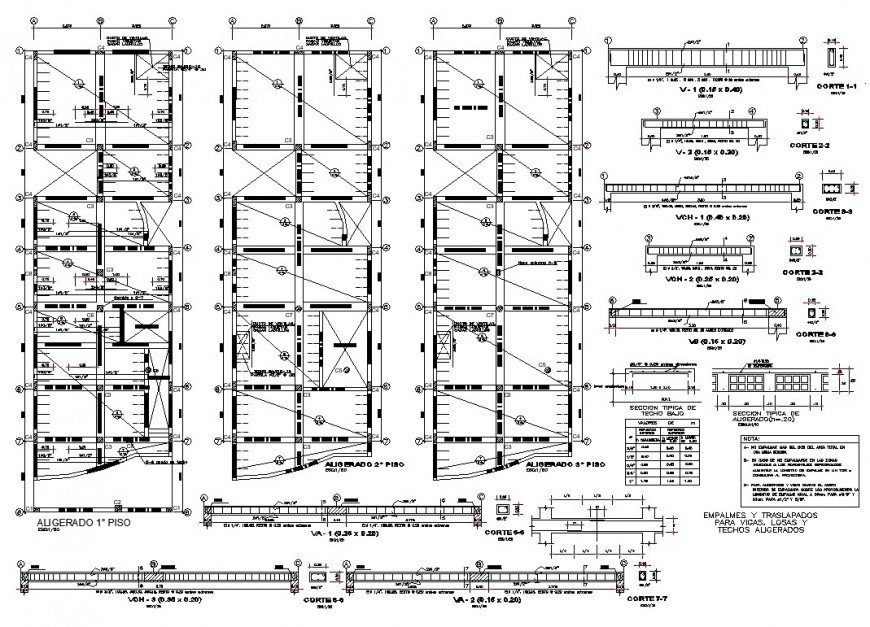 Column to beam connection structural detail 2d view layout file in dwg ...