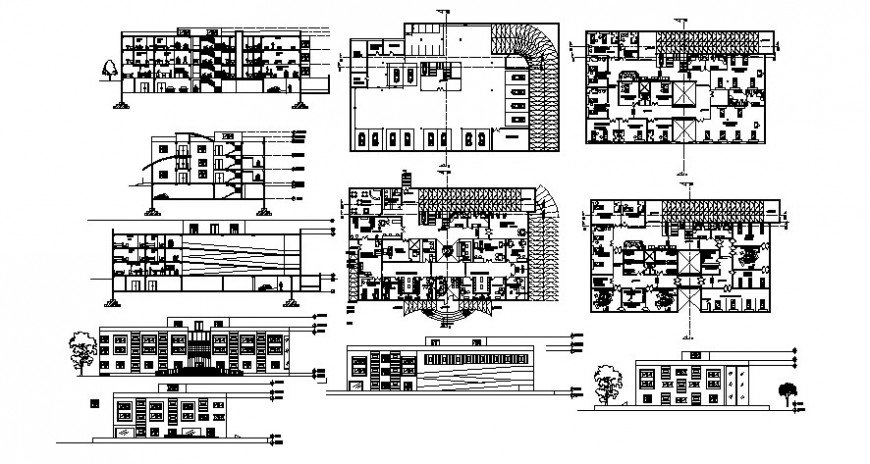 Community center 2d model