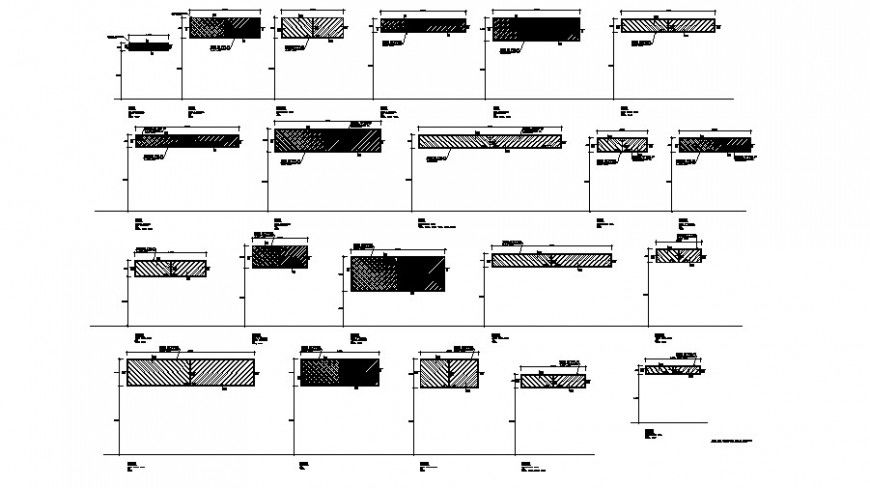 AutoCAD Drawing of Door, Window, and Pantry Frames