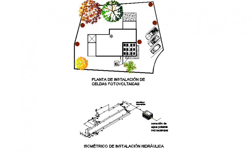 Hydraulic installation plan design simple house plans design drawing