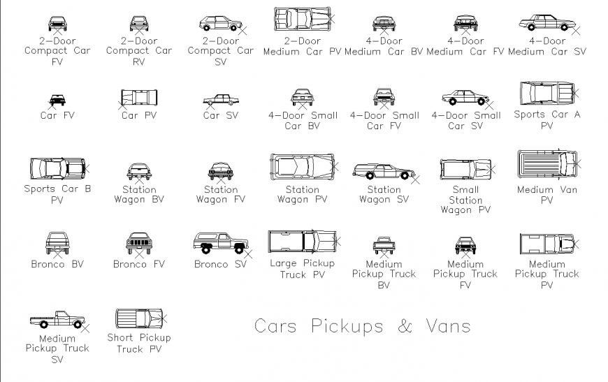 Car Plan Detailed DWG File | AutoCAD Drawing