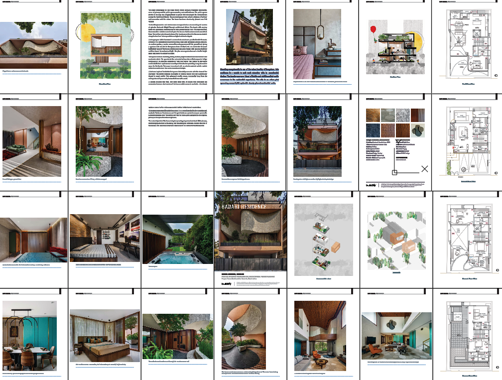 Residential Bungalow House Design AutoCAD Drawing Set