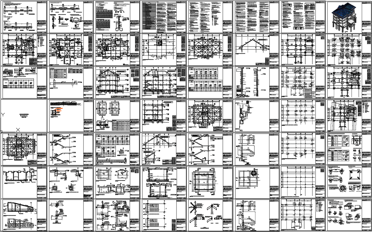 Comprehensive Structural Design and Building Layout