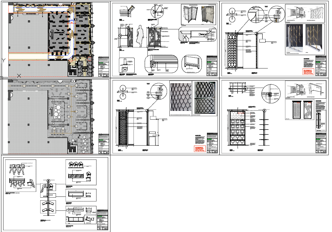 Complete Interior Layout and Structural Design AutoCAD Plan